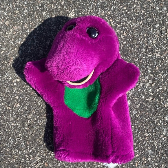 Barney | Toys | Vintage Barney Plush Hand Puppet Y2k 9s | Poshmark